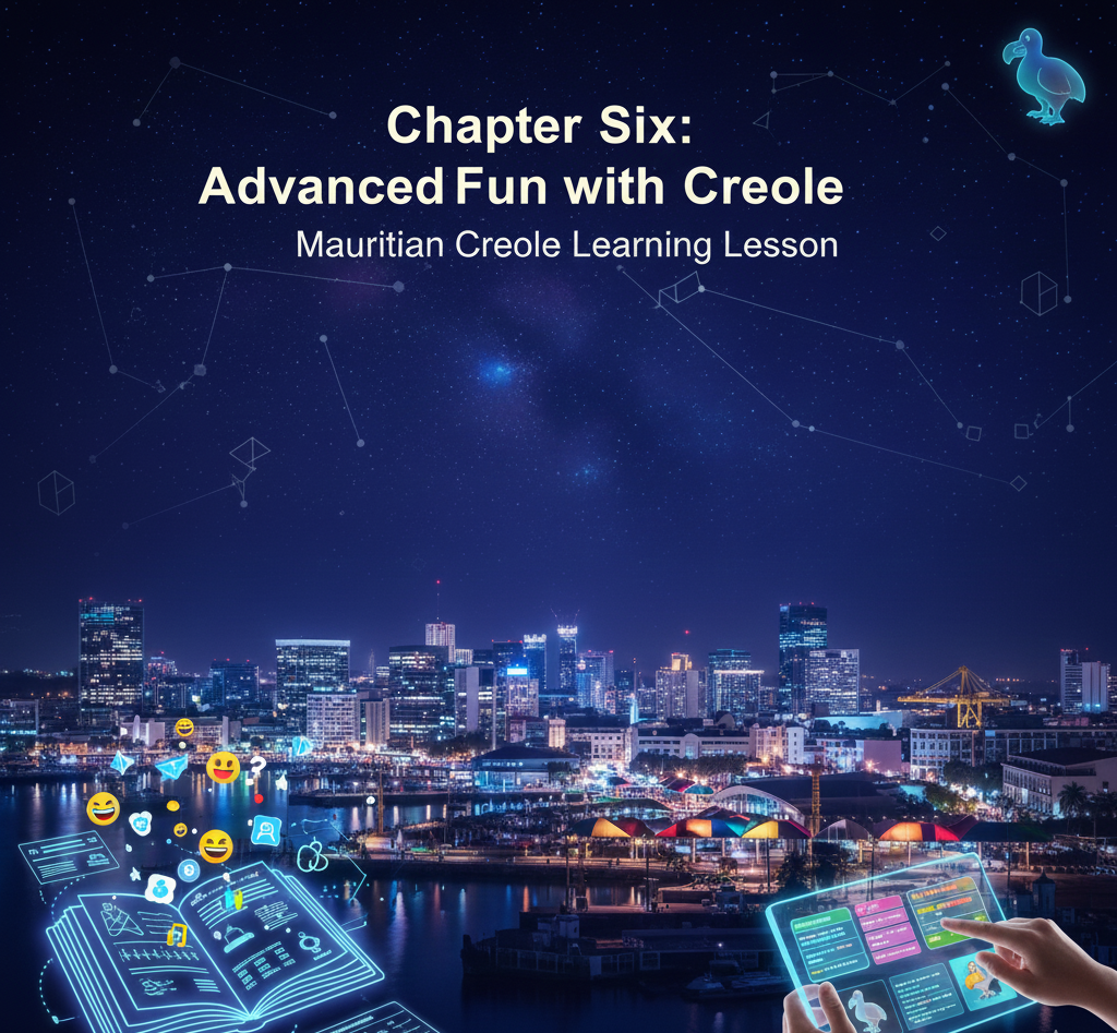 Learn Mauritian Creole - Lesson 6: Fun with Creole